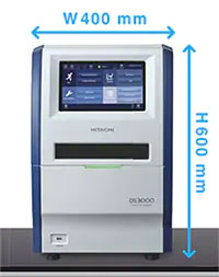 The incorporated touch screen has reduced the DS3000 to the compact ...